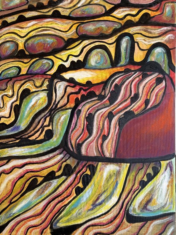 Studio Gallery | Land Lines Lois Kampinsky Curated by Mira Hecht | East ...